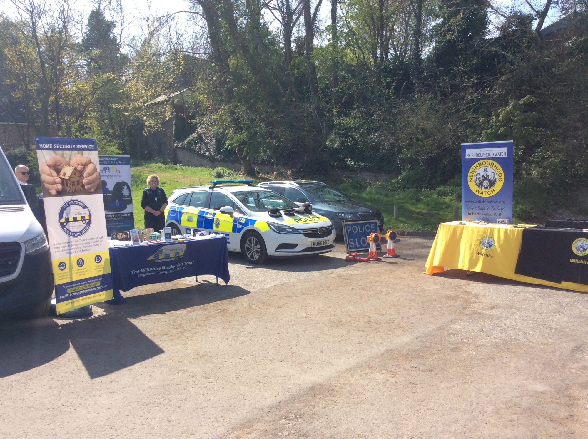 Community Safety 'Pop-up' in Chiseldon - Wiltshire Neighbourhood Watch